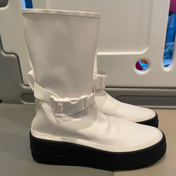 Nike | Shoes | Nike Air Force Af1 Sage Hi Womens Rainboots Waterproof ...